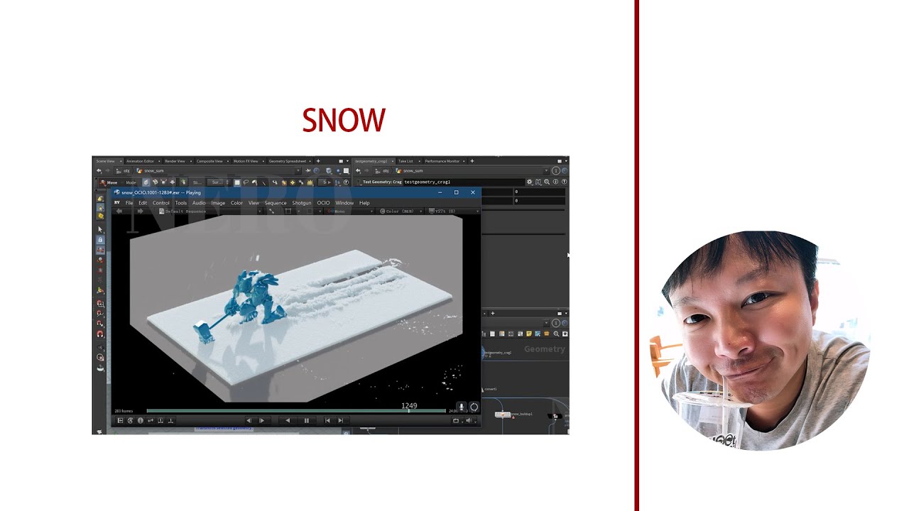 [nero's houdini] 17 snow - YouTube