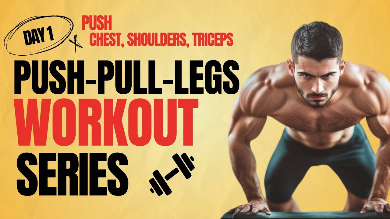 Ultimate Push Workout – Chest, Shoulders & Triceps with Dumbbells Only ...