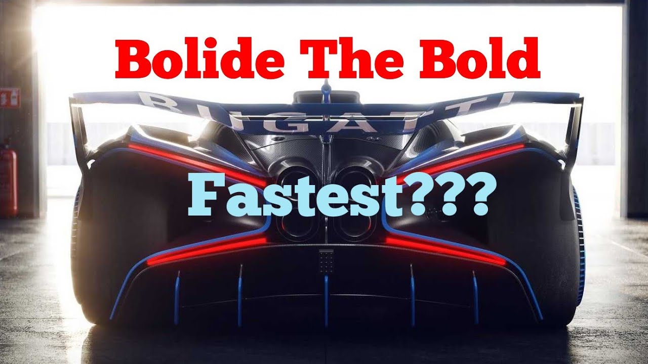 #Bugatti_Bolide Acceleration and top speed of Bugatti Bolide Review ...