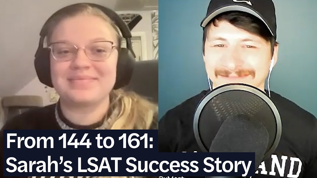 From 144 to 161: Sarah's LSAT Success Story | LSAT Demon Daily, Ep. 385 ...