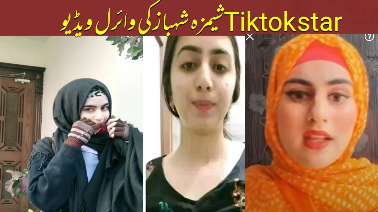 tiktoker sheemzay shahbaz latest viral video | tiktok star sheemza ...