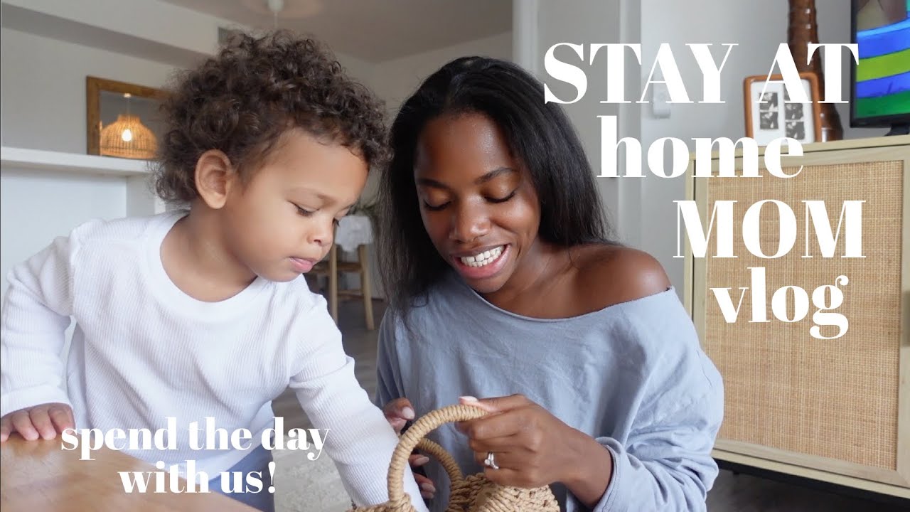 day in the life as a stay at home mom! | morning routine, home decor ...