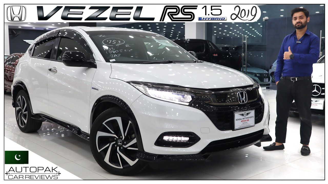 Honda Vezel RS Hybrid 2019. Detailed Review with Price at Sehgal ...