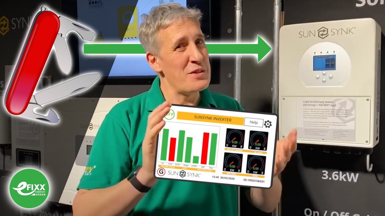 THIS is the Swiss Army Knife of Solar Inverters - SunSynk hybrid ...