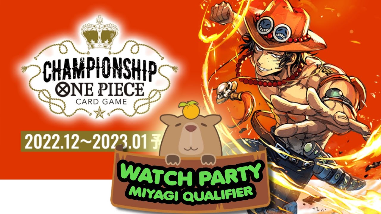 MIYAGI CHAMPIONSHIP QUALIFIER w/ ENGLISH COMMENTARY - [OP02 Gameplay ...