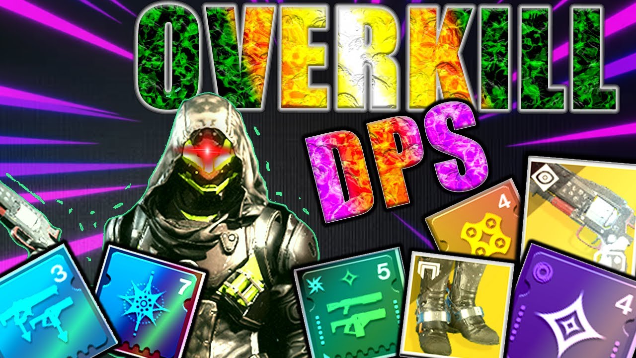 OVERKILL DPS - Destiny 2 Hunter Build - Particle Deconstruction + Lucky ...