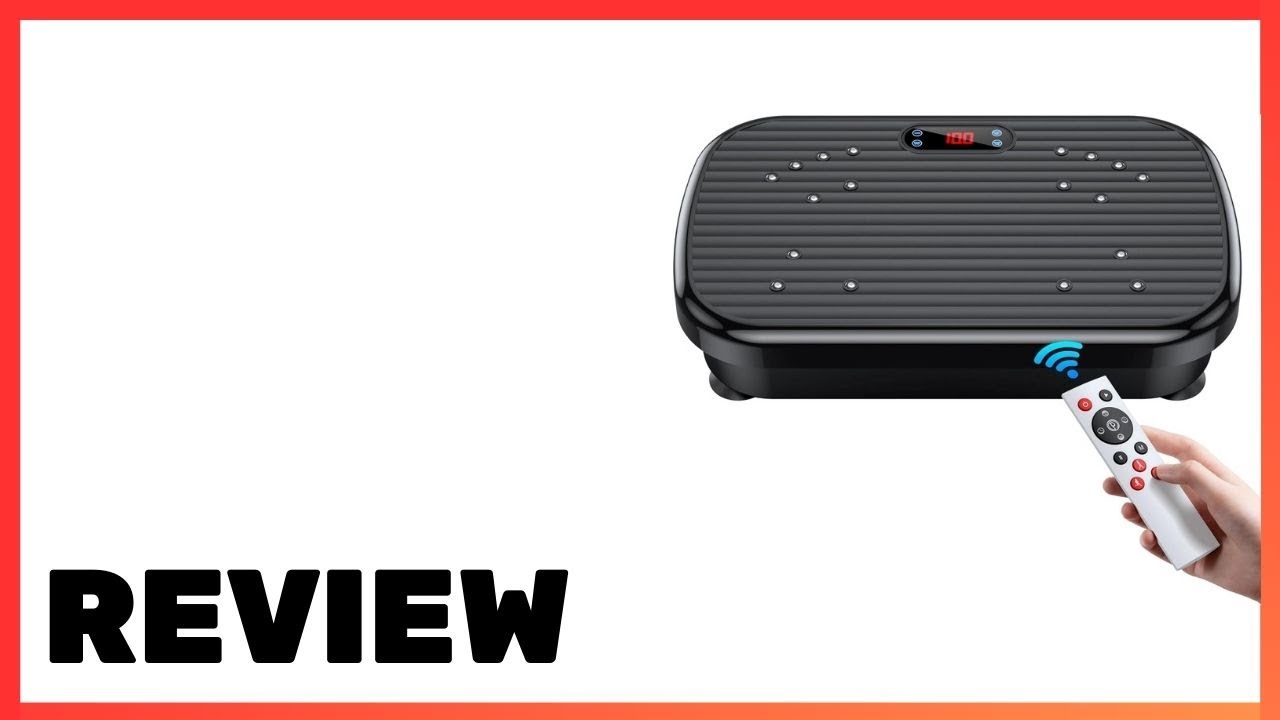 PUREROYI Vibration Plate Exercise Machine Review - YouTube
