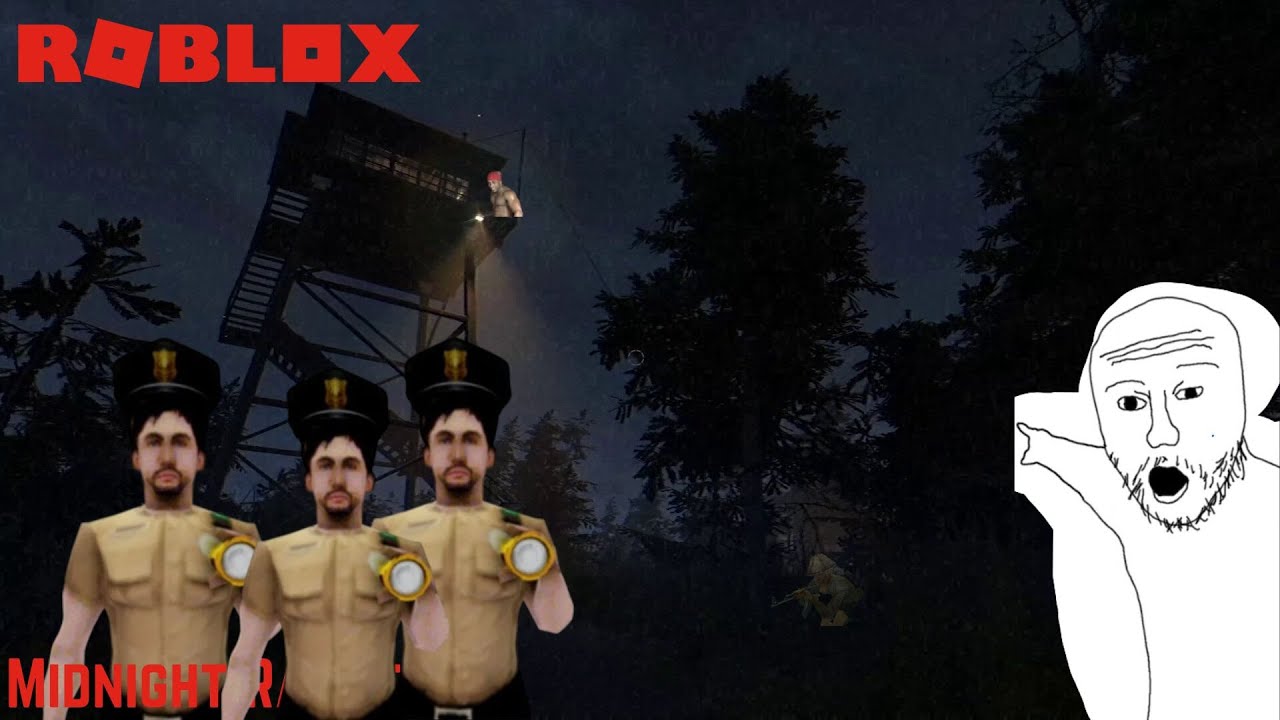 ลองเป็นกรมป่าไม้แต่ต้องเจอเรื่องแปลกๆ I ROBLOX Midnight Ranger [HORROR ...