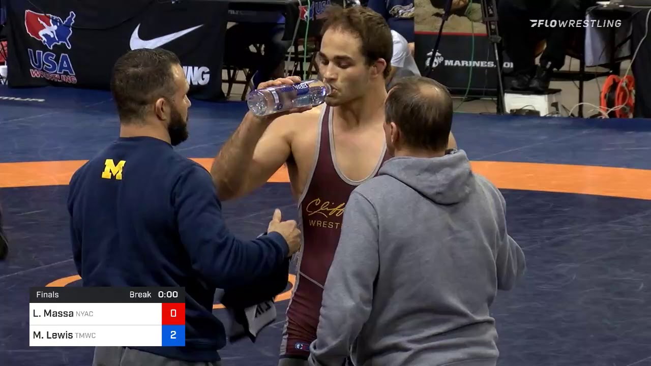74 Kg Final Logan Massa New York Athletic Club Vs Mekhi Lewis Titan ...