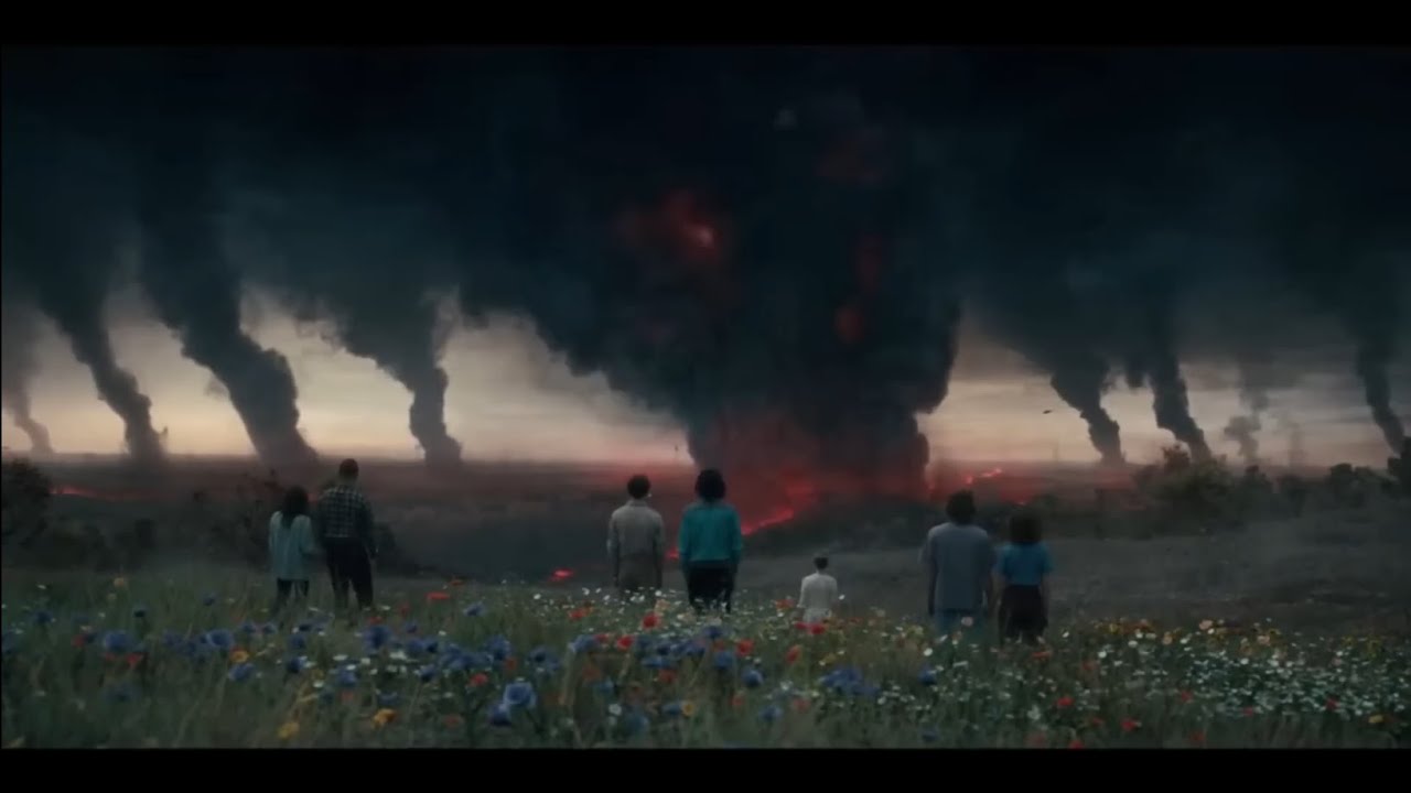 Stranger Things 4 - Ending Scene - The Upside Down Theme - YouTube