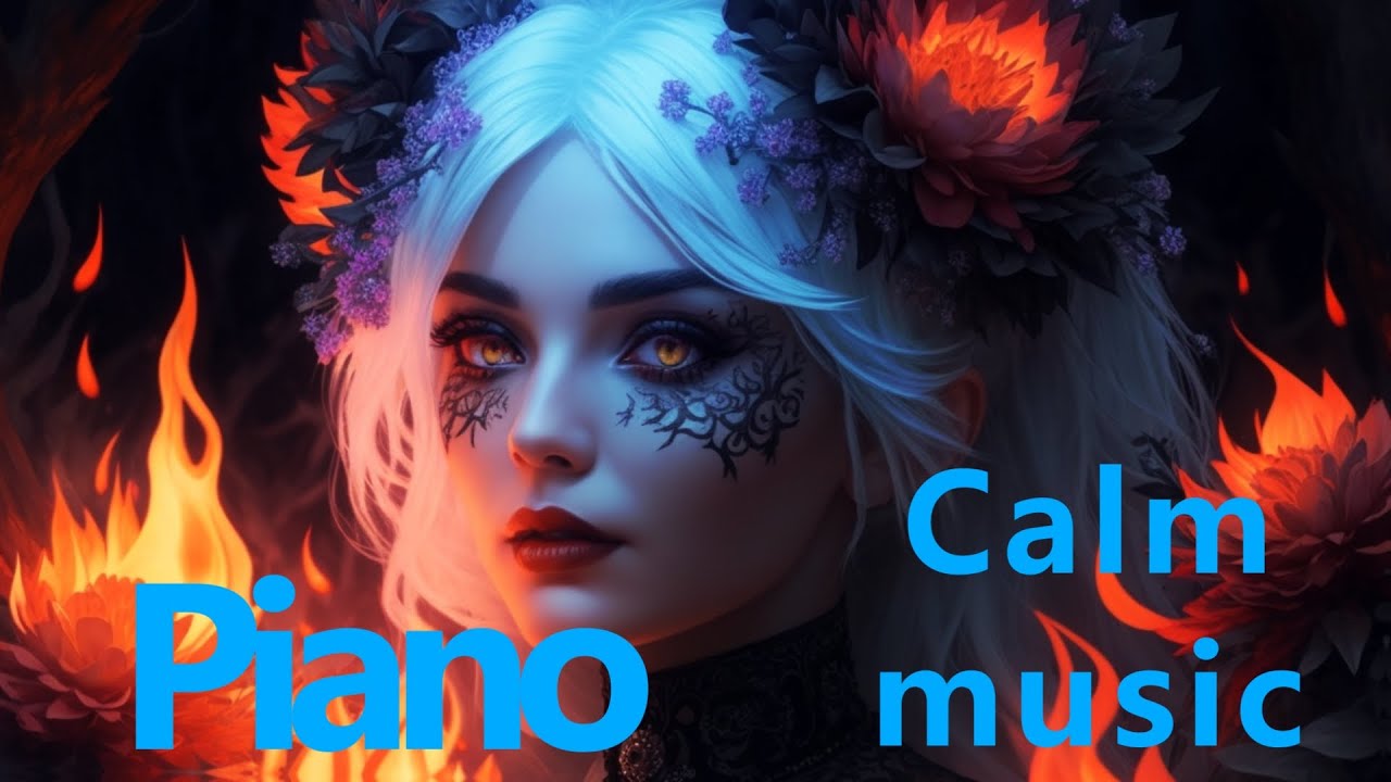 Visualization of the Peaceful Piano Melody Relaxing and Beautiful Music ...