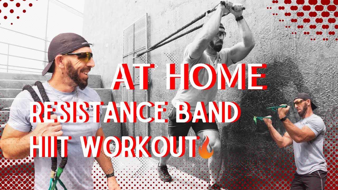 Beginner HIIT WORKOUT with Resistance Bands- Full Body - YouTube