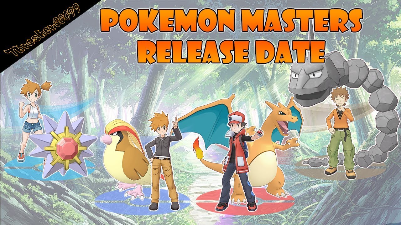 Pokemon Masters Mobile Game Release Date - YouTube