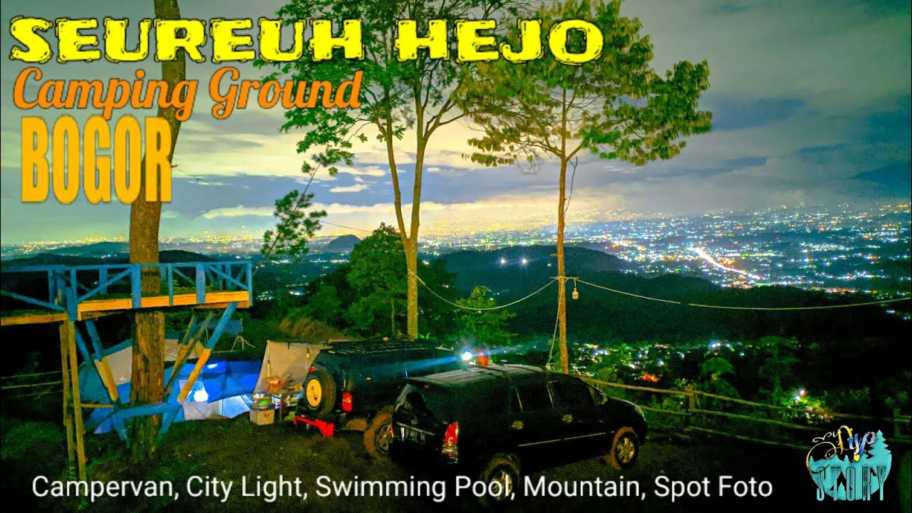 Camping Keluarga di Wisata Alam Seureuh Hejo Area Campervan || Bogor ...