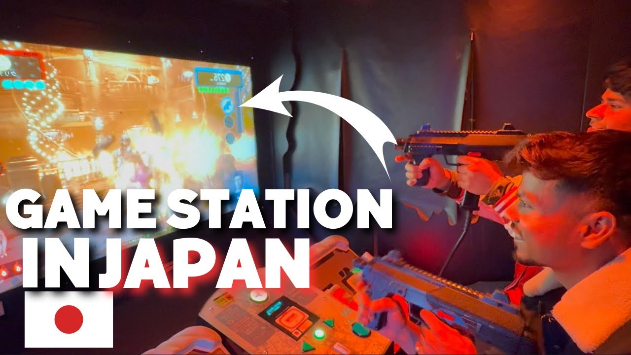 Game Station in JAPAN | Indian in Japan - YouTube