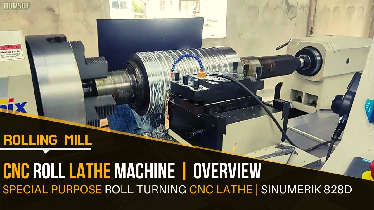 CNC ROLL LATHE MACHINE | OVERVIEW | SPECIAL PURPOSE ROLL TURNING CNC ...