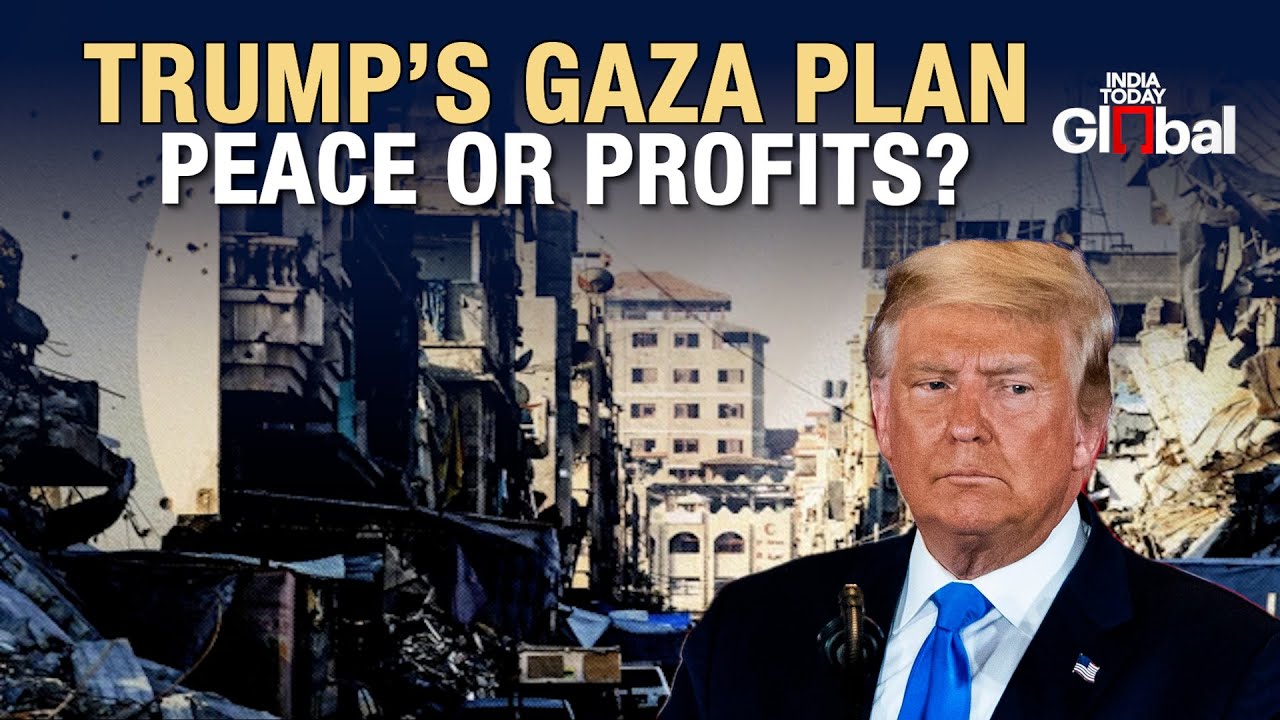 Trump's Plan To Turn Gaza Into A Holiday Resort | India Today Global ...