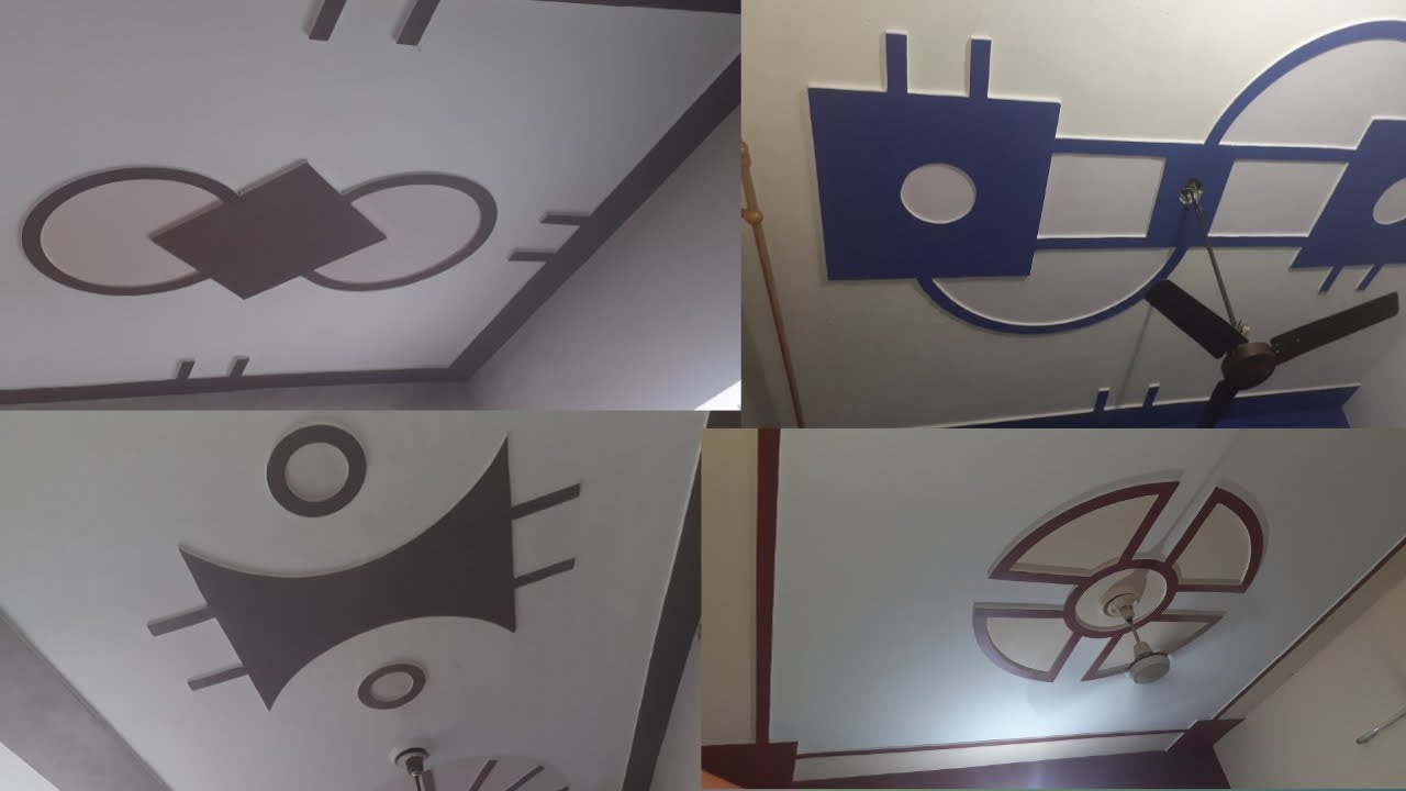 Latest full home pop design and full home interior design and fan ...