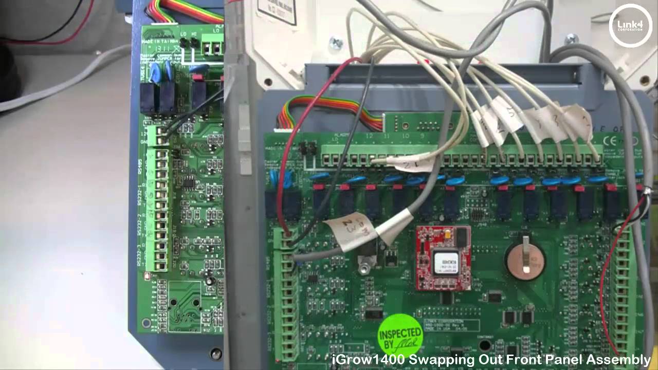 iGrow 1400 Removing Front Panel Assembly - YouTube