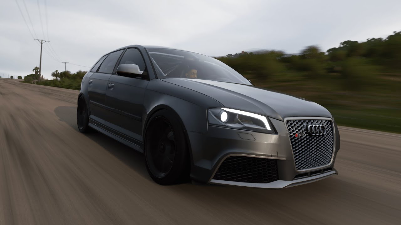 Audi RS3 Sportback - Forza Horizon 5 | Logitech G29 gameplay - YouTube