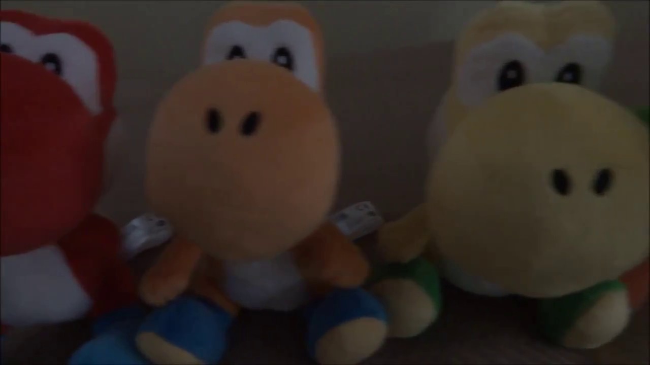 All of my Yoshi Plush Colors - YouTube