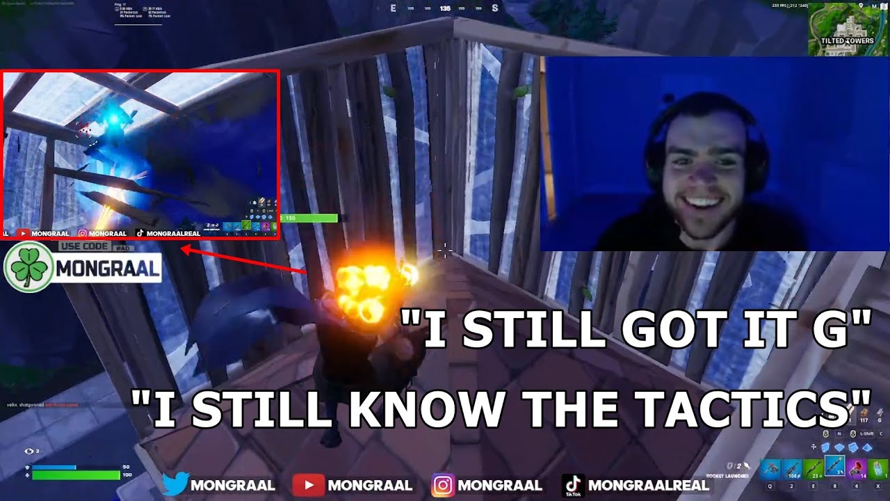 Mongraal SHOWS The *OG META* ROCKET PYRAMID TRICK In OG FORTNITE - YouTube