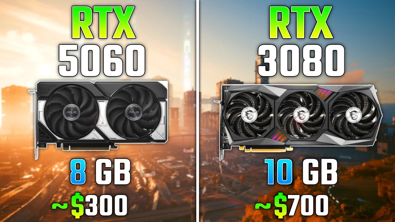 RTX 5060 vs RTX 3080 | Test in 7 Games - YouTube