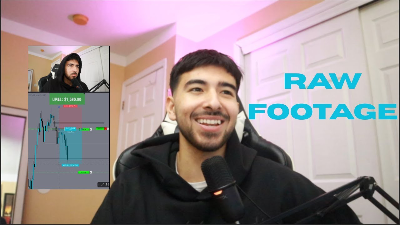 Watch me Trade Live - ZERO EDITS *FULL FOOTAGE* - YouTube