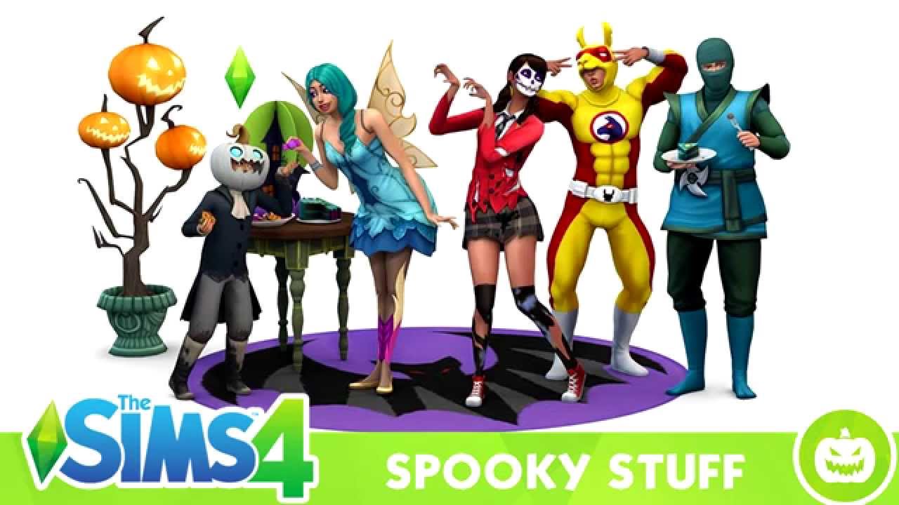 What's New in The Sims 4 Spooky Stuff Pack - YouTube