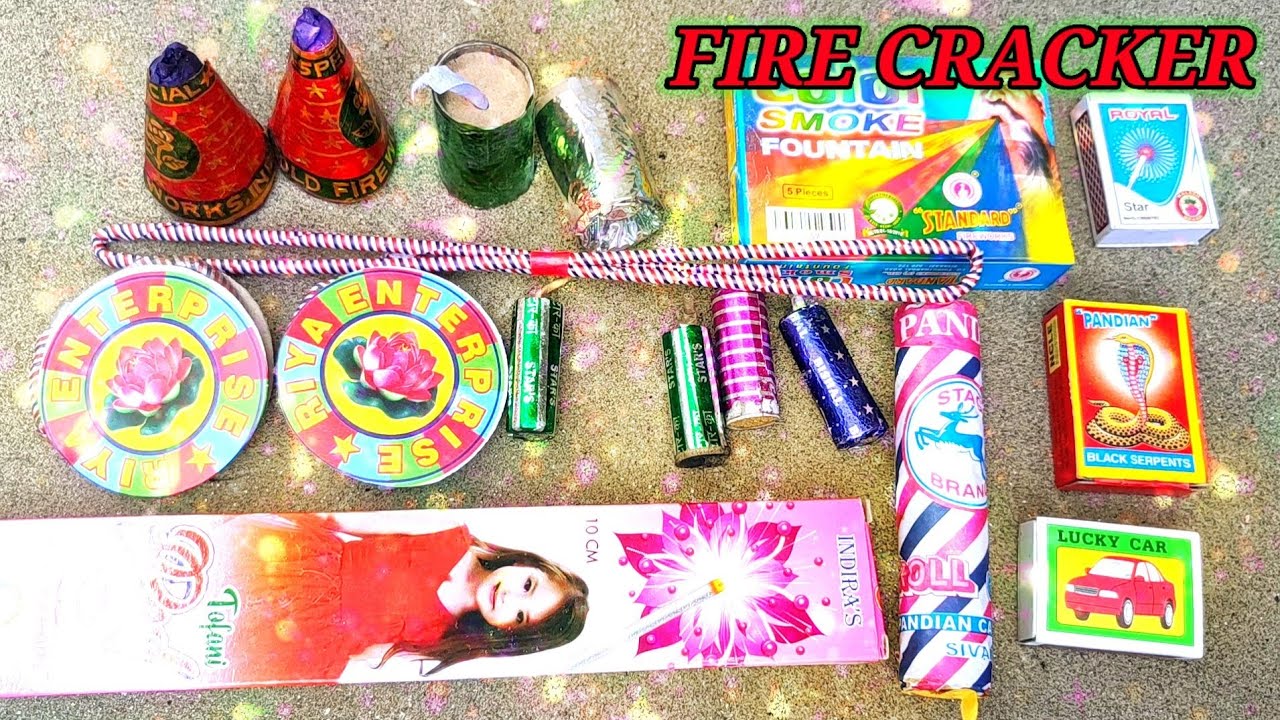 Unique Crackers Testing ! Different types of fireworks Testing ...