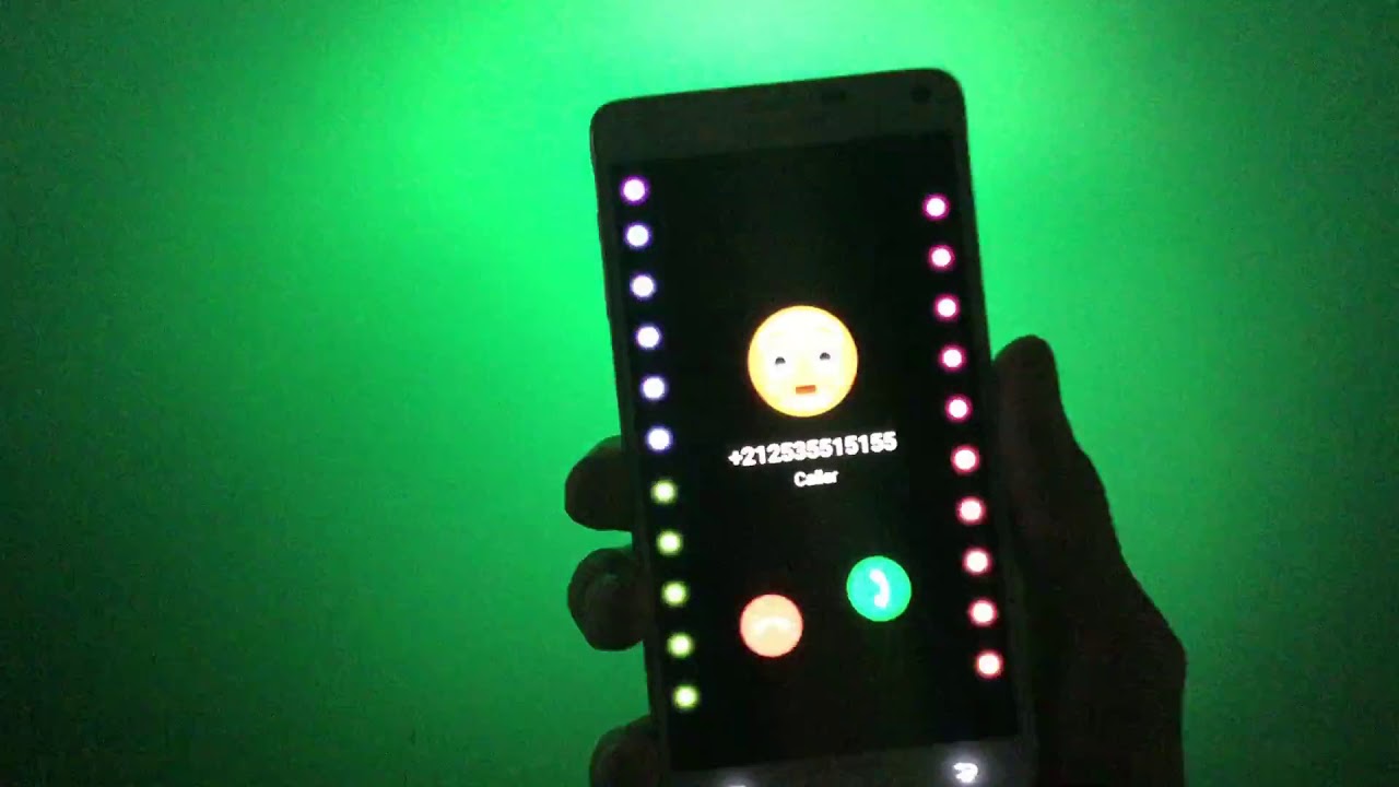 Color Phone Flash - For Android - YouTube