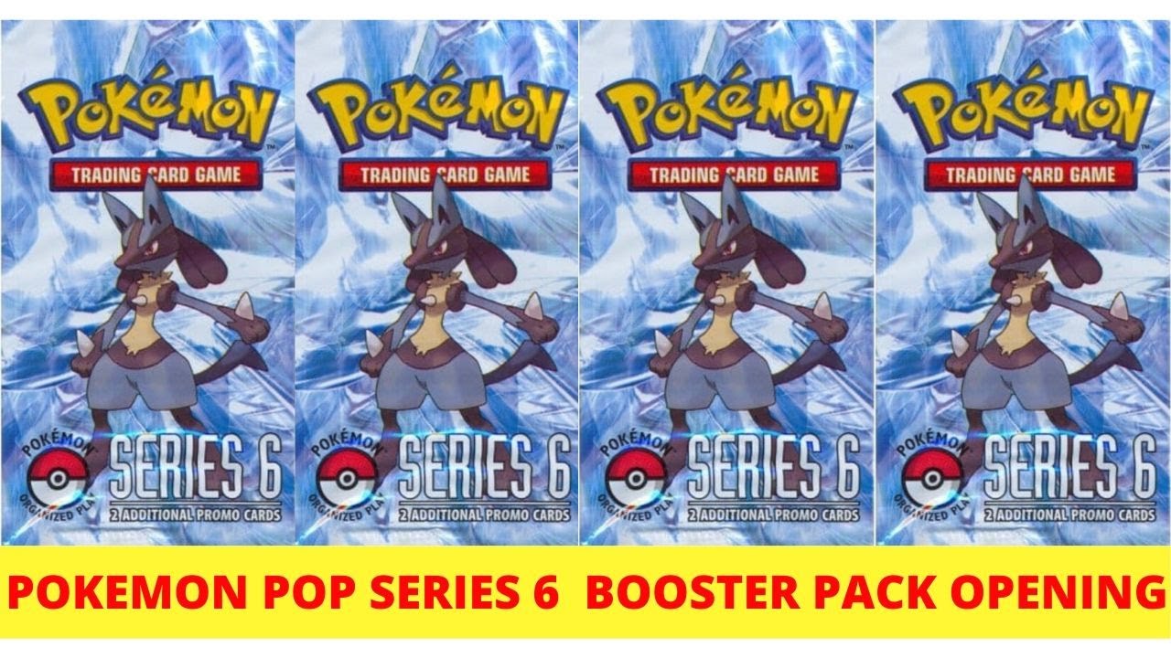 OPENING POKEMON POP SERIES 6 BOOSTER PACK FROM 2007 !!! - YouTube