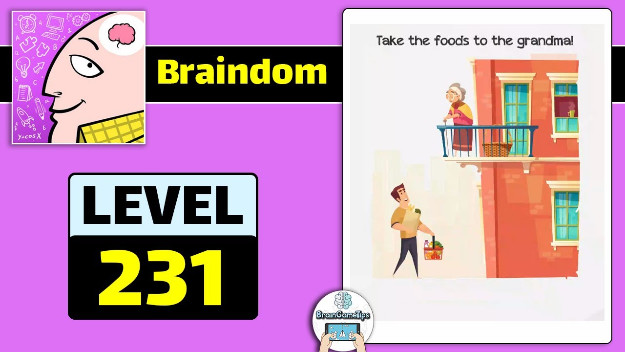 Braindom Level 231 Walkthrough and Solution - YouTube