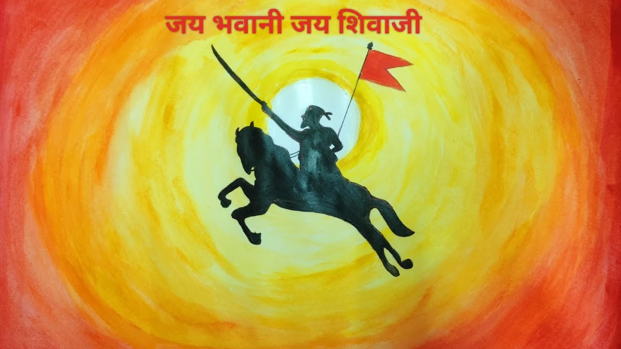 Chhatrapati Shivaji Maharaj🚩 | Shiv Jayanti🧡| #painting #diy # ...