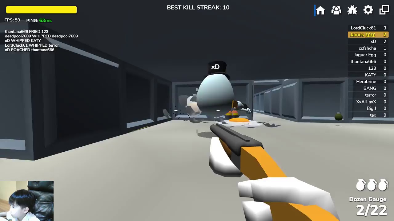 Shell Shocker Play - James - YouTube