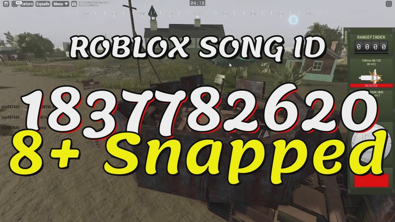 8+ Snapped Roblox Song IDs/Codes - YouTube