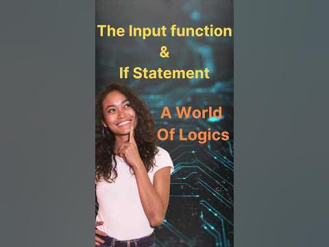 What is Input Function & If Statement Python? #12 - TheTutorialBoss # ...