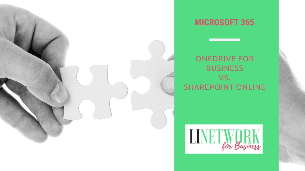 OneDrive for Business VS SharePoint online | #LINETWORK - YouTube