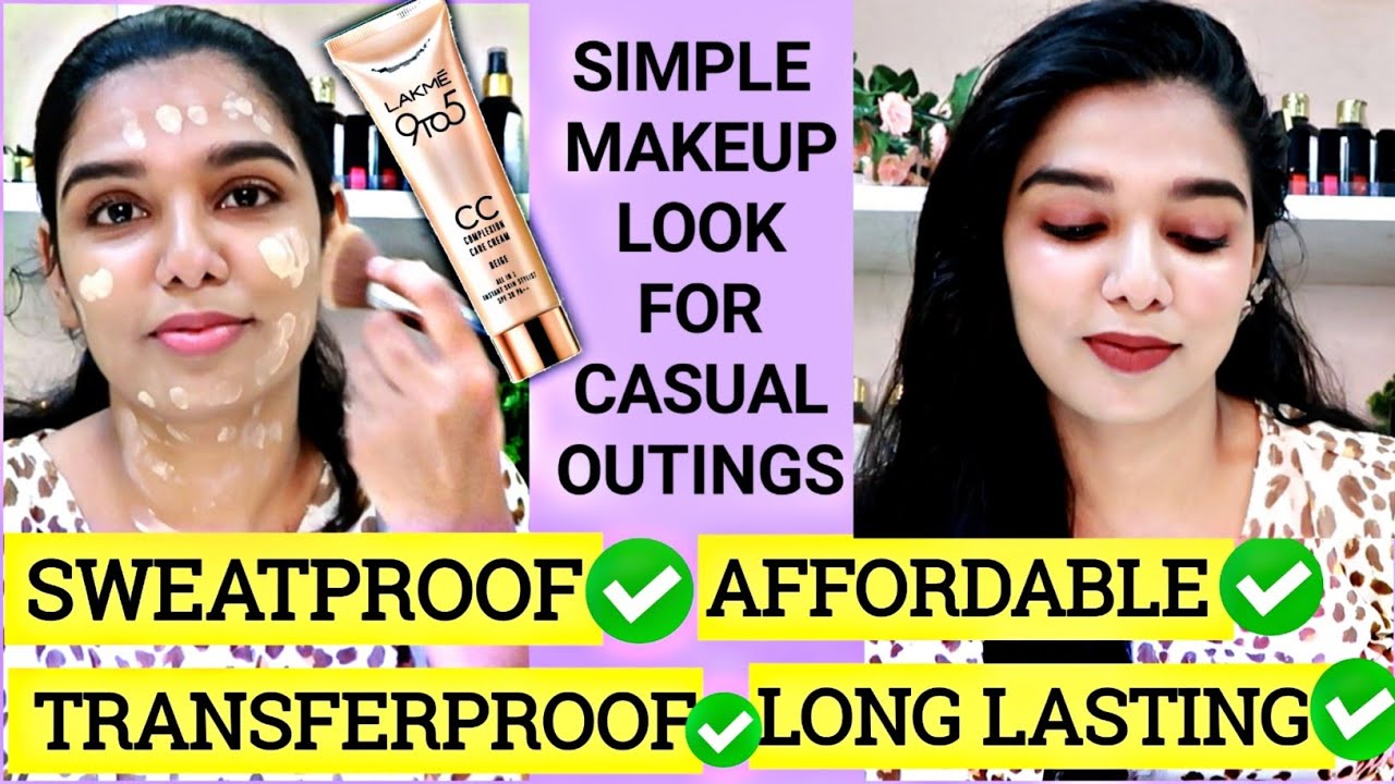 💃GRWM for Don movie | Simple makeup look for casual outing| Basic makeup with Lakme cc cream ...
