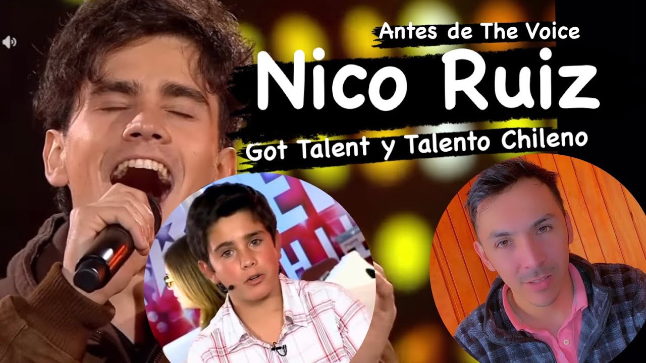 Nico Ruiz antes de The Voice Chile - YouTube