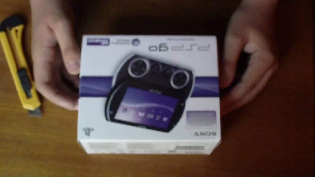 Sony PSP Go Piano Black Unboxing - YouTube