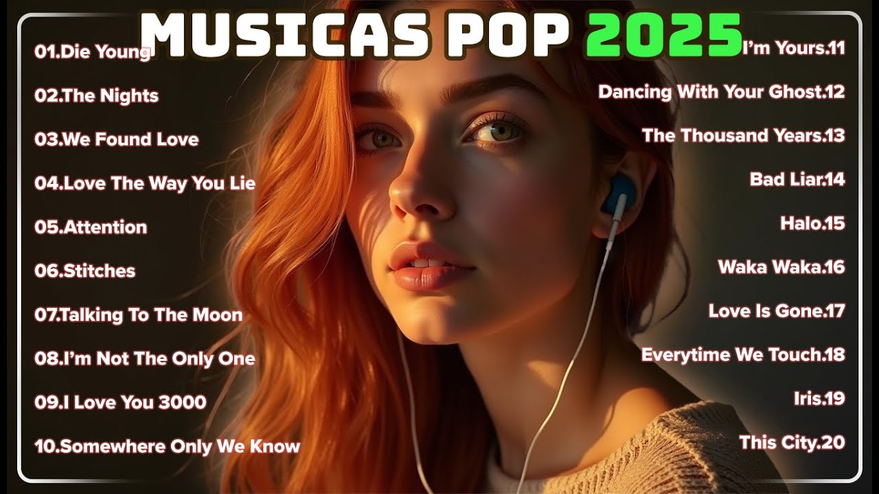 Musica Pop 2025 🎶 Las 20 Canciones Más Escuchadas En Inglés – Éxitos ...