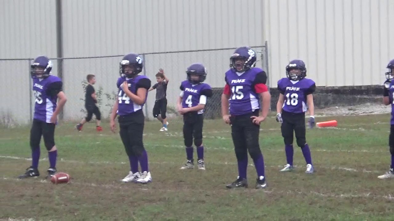 purple orange bowl vs raceland rams 1 qtr - YouTube