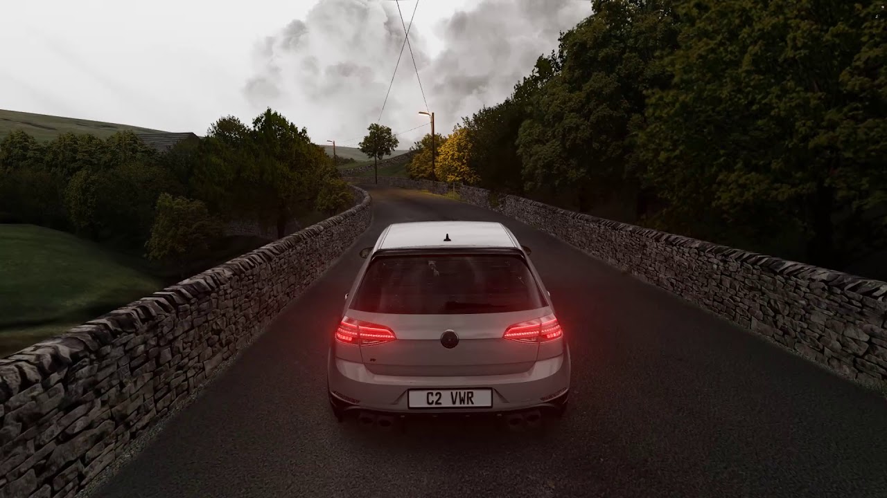 Assetto Corsa - UK map Golf 7 R - YouTube
