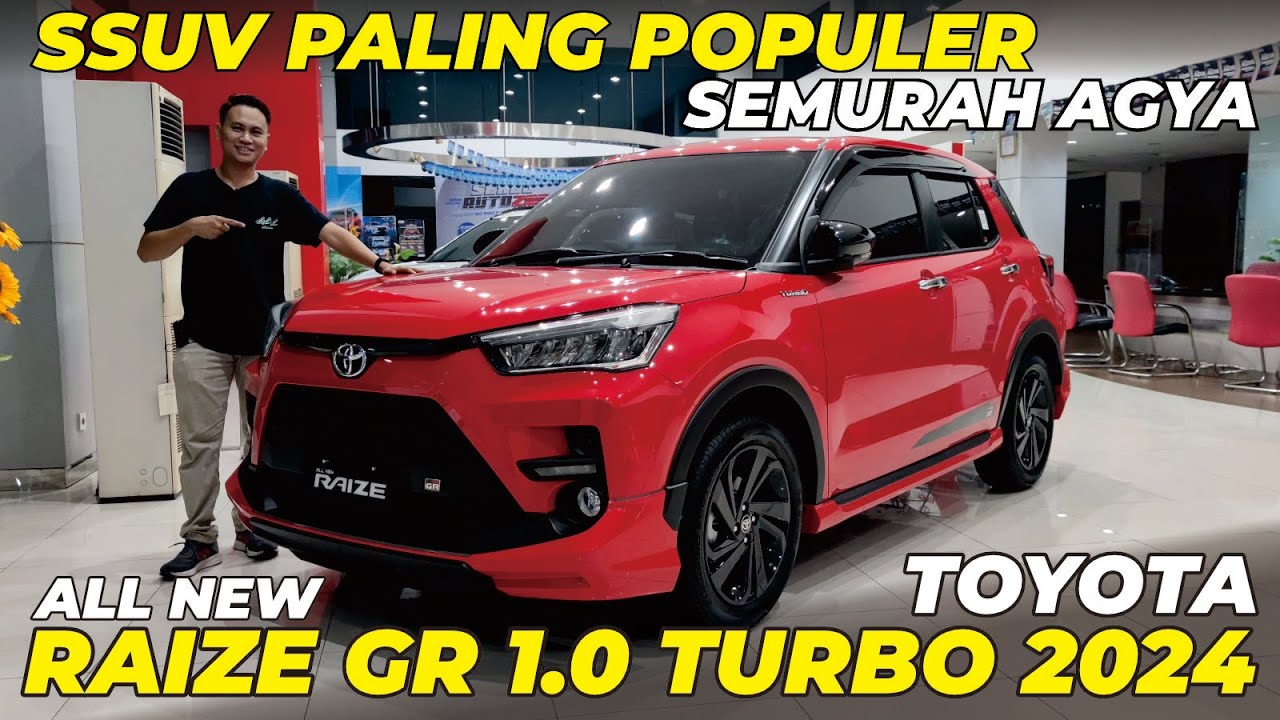 TOYOTA ALL NEW RAIZE 1.0 GR TURBO CVT 2024 - SSUV Paling Populer ...