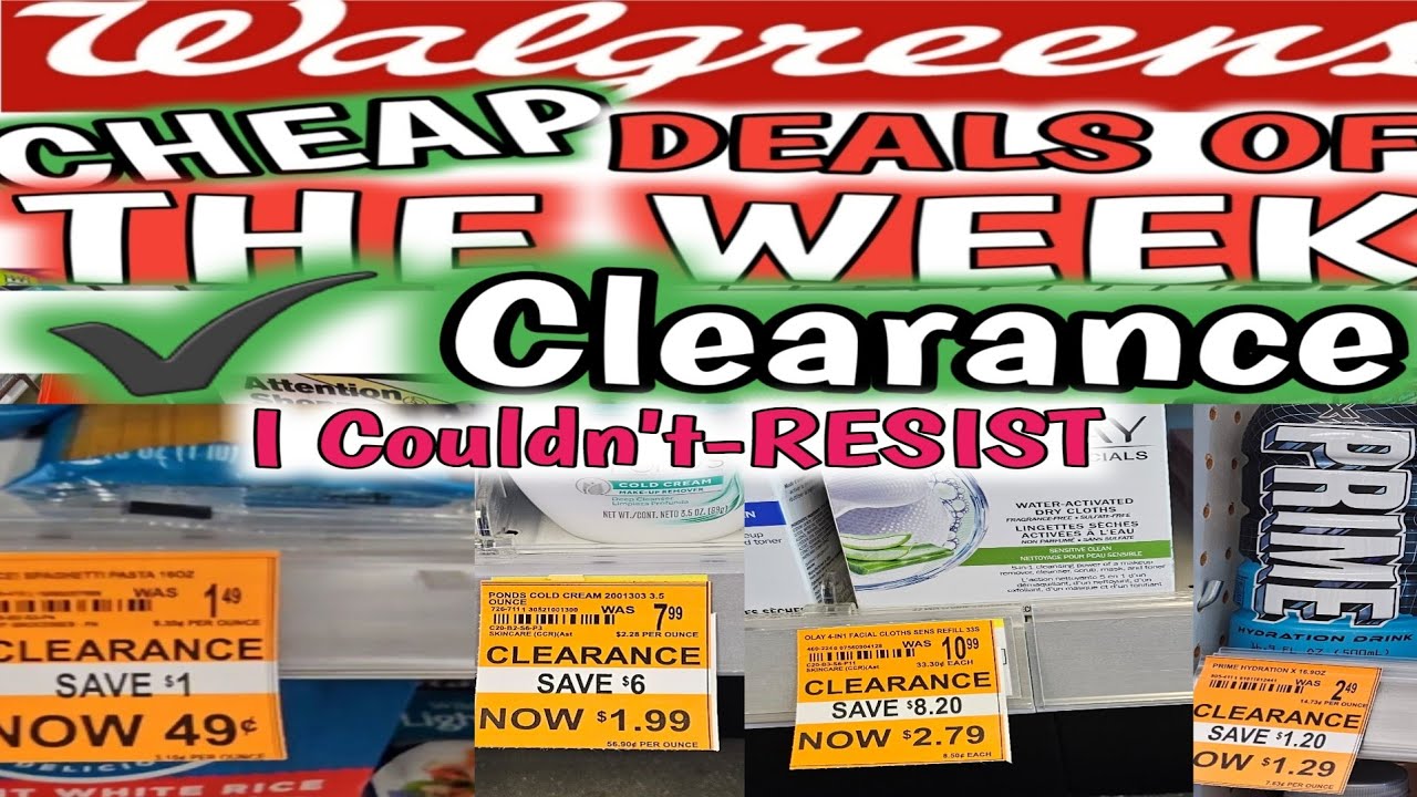7/28-8/3/2024 Walgreens Couponing this Week | #Clearance #Walgreens # ...