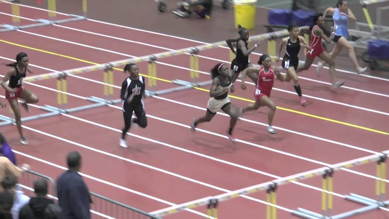 Girls 55 Meter Hurdles Final - YouTube