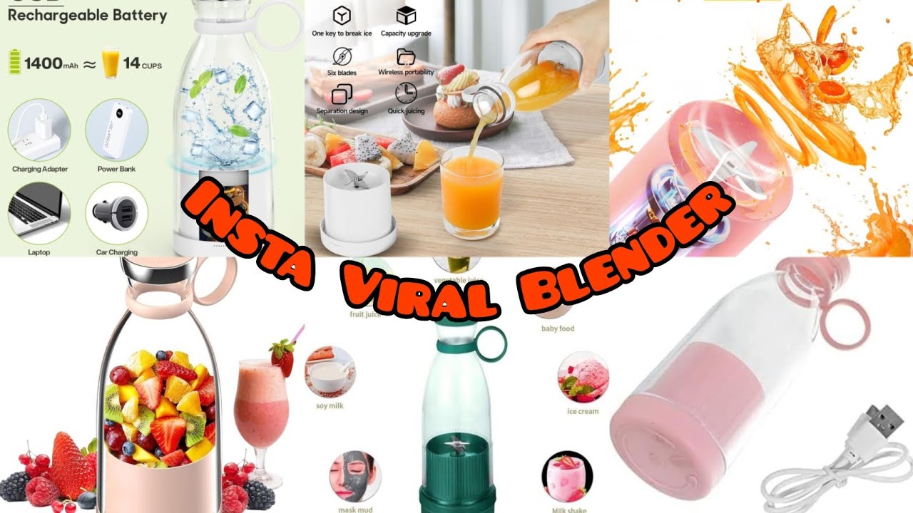 Instagram Viral Blender Grinder Unboxing & Review|Super Powered Juicer ...