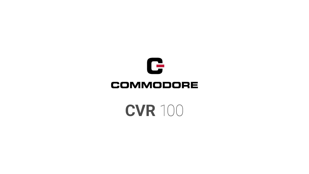 Commodore CVR 100 - YouTube