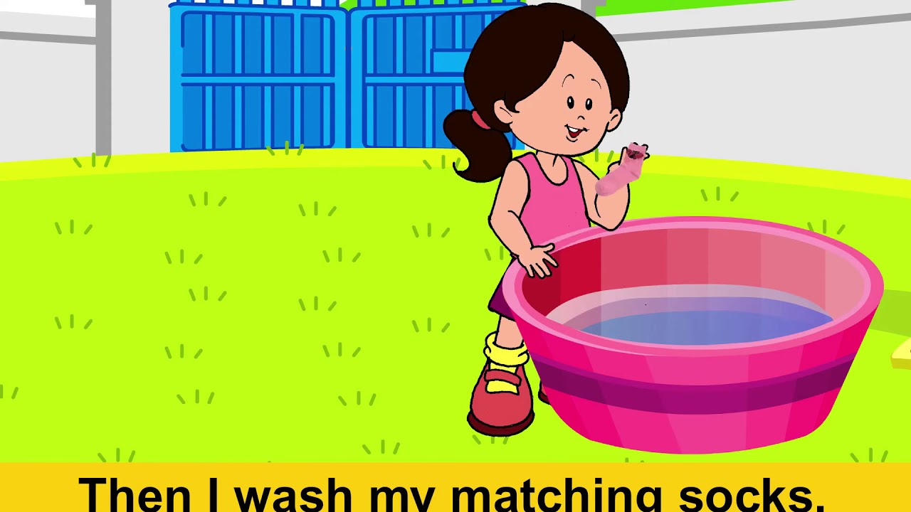 Washing is Fun Kids' Songs - Animation English Rhymes For Children ...